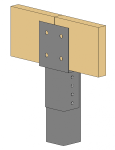 SHS Timber Beam Top Plate Cleats | Strong Cleat Plate Solutions