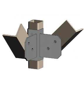 SHS Steel Angle Bracing Cleats | Adjustable for High Loads